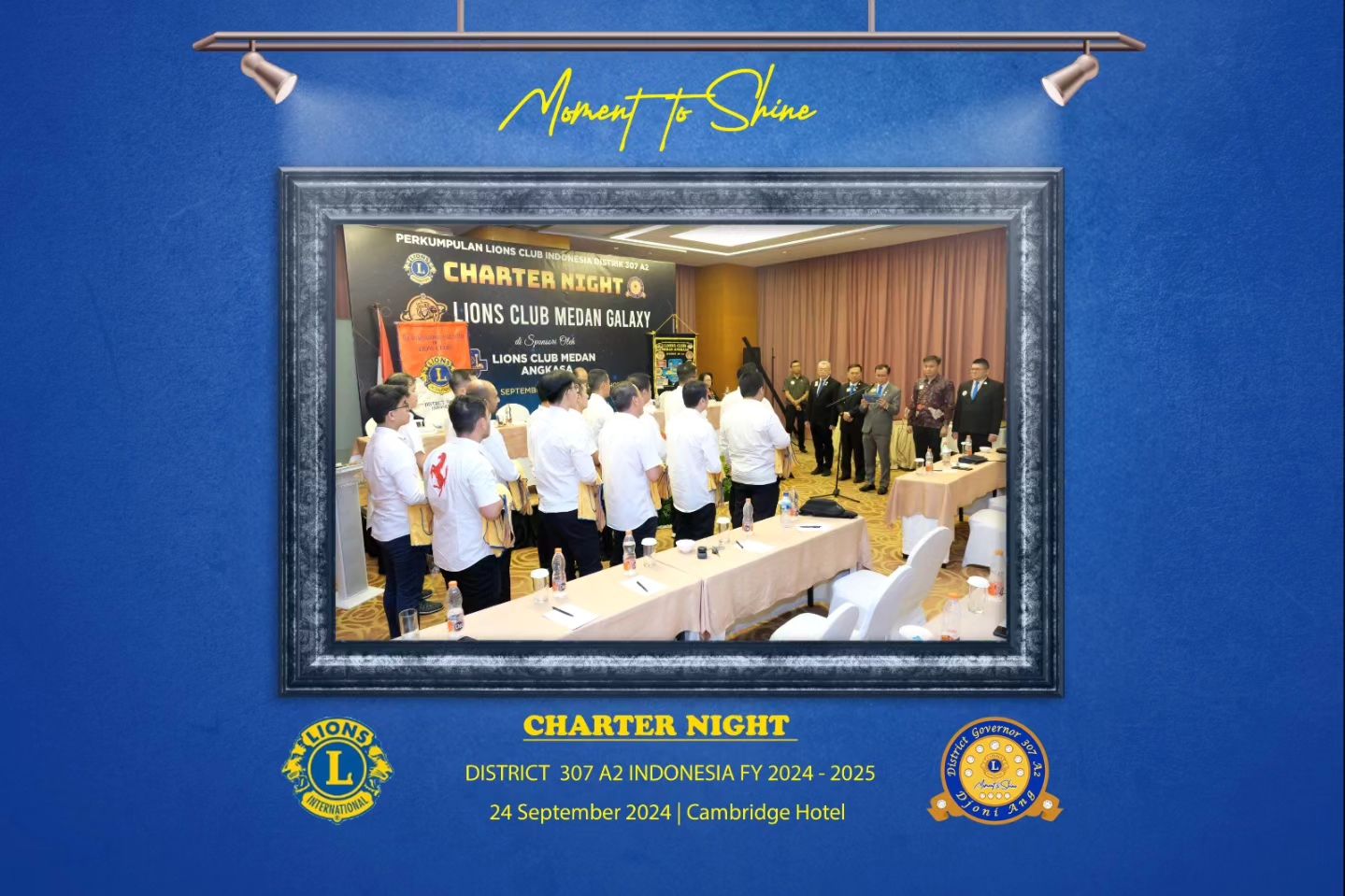 Charter Night LCM Galaxy - Lions Clubs International District 307-A2