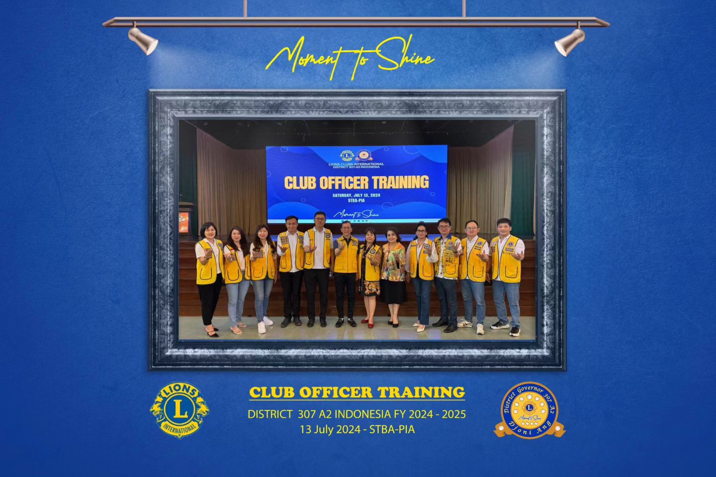 Club Officer Training - Perkumpulan Lions Indonesia Distrik 307 A2